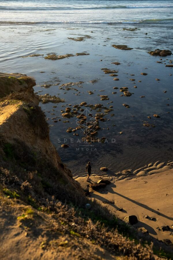 A beautiful San Diego Sunset at Sunset Cliffs Natural Park in Ocean ...