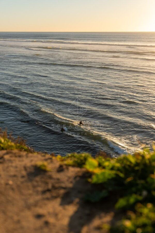 A beautiful San Diego Sunset at Sunset Cliffs Natural Park in Ocean ...