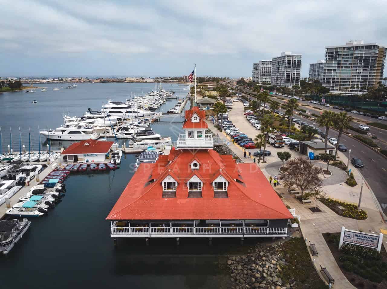 The Boathouse Restaurant at Glorietta Bay Marina in Coronado San Diego ...